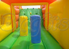 Commercial Inflatable Bouncer With Slide PVC Colourful Inflatable Jumping Castle