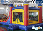 Funny Bouncing Inflatables Rentals / Jumping Castle with Slide Combo Free Blower