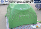Advertising Dome Green Inflatable Outdoor Tent With Polyester/Nylon Meaterial
