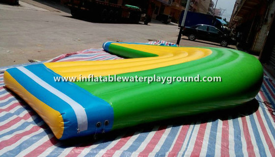 Durable 0.9mm PVC Tarpaulin Inflatable Blow Up Water Park for Advertising