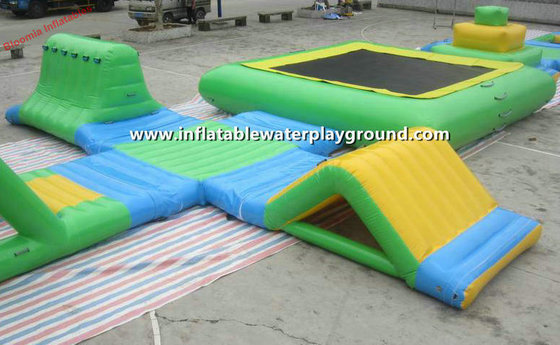 Funny Inflatable Backyard Water Park , Inflatable Outdoor Games