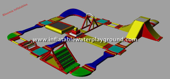 Large Kids Inflatable Backyard Water Park Inflatable Games For Adults