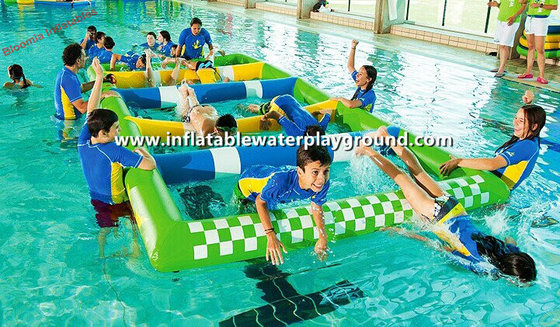 Aqua Park Inflatable Water Games , Commercial Swimming Pool Inflatable Hurdle