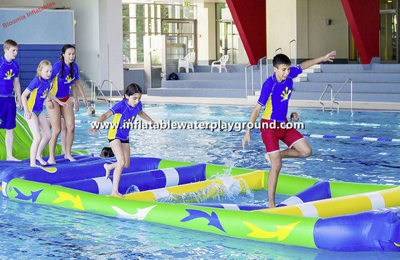 Aqua Park Inflatable Water Games , Commercial Swimming Pool Inflatable Hurdle