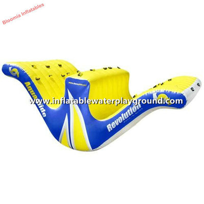 Commercial Inflatable Water Totter Slide , Large Inflatable Water Toys For Lakes