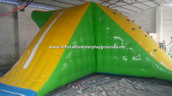 0.9mm Durable PVC Tarpaulin Inflatable Action Tower For Water Park