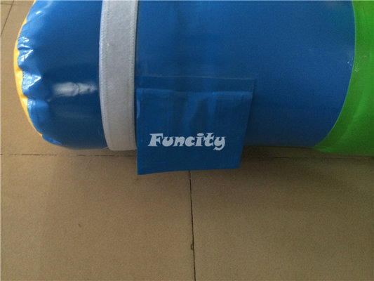 Amusement Park Water Floating Inflatable Action Tower Size 9M*8M*3M