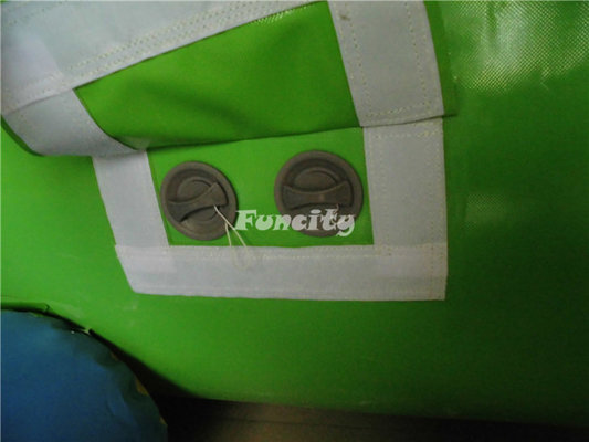 0.9mm PVC Tarpaulin Inflatable Water Trampoline For Amusement Water Park