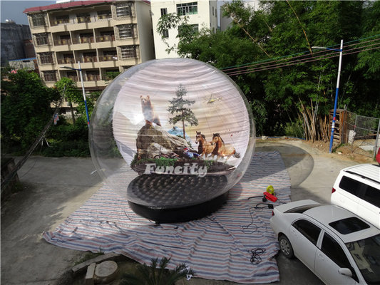 Decoration / Promotion Musical Snow Globes , Customized Snow Globes For Kids