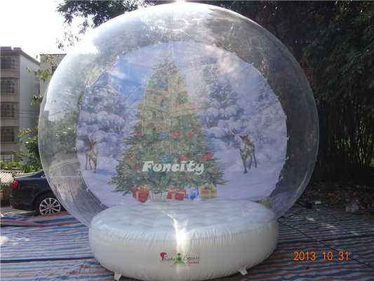 0.6mm PVC Tarpaulin Inflatable Christmas Decorations Advertising Use