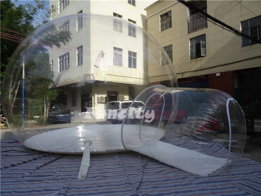 5.5m Diameter PVC Crystal Inflatable Lawn Tent For Exhibitions