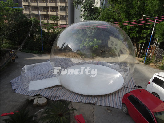5.5m Diameter PVC Crystal Inflatable Lawn Tent For Exhibitions