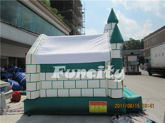 Playground Equipment 0.55mm PVC Tarpaulin Inflatable Water Trampoline Combo Bouncer