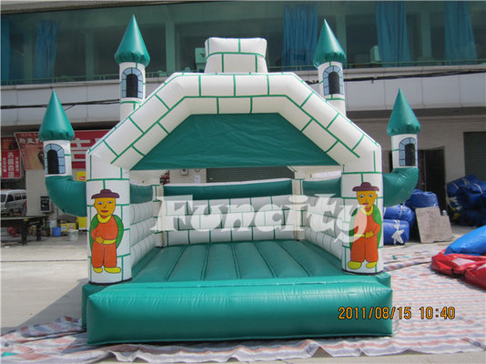 Playground Equipment 0.55mm PVC Tarpaulin Inflatable Water Trampoline Combo Bouncer