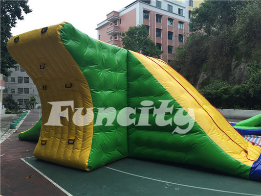 Customized PVC Tarpaulin Inflatable Amusement Park For Water Sport Games