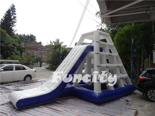 6.5mLx4mWx4.2mH Inflatable Water Toys 0.9mm PVC Tarpaulin Water Jungle Jim