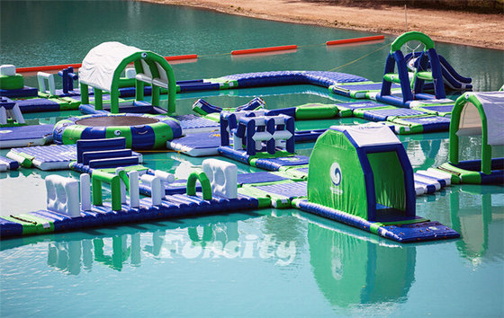 Huge Inflatable Ocean Park Commercial Grade For 150 People