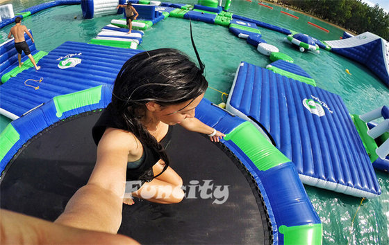 Huge Inflatable Ocean Park Commercial Grade For 150 People