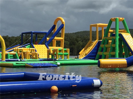 Huge Inflatable Ocean Park Commercial Grade For 150 People