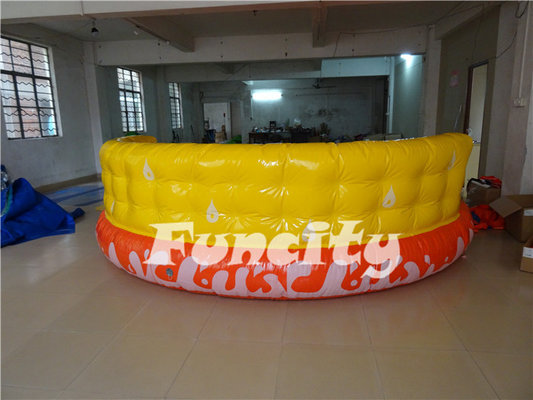 Pvc Tarpaulin Durable Inflatable Fly Fish Water Crazy UFO for Water Sports Games