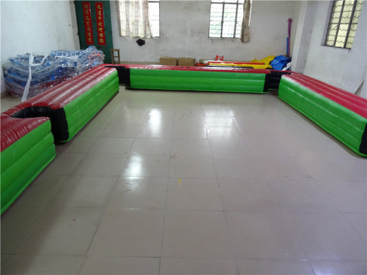 Indoor Interactive Sports Games Inflatable Snooker Football Field Commercial Events Use