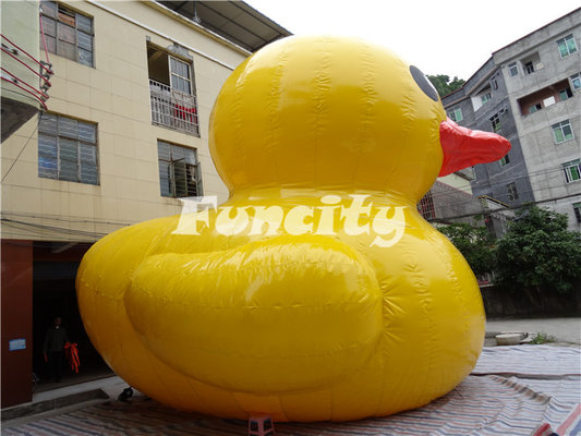 Inflatable Outdoor Water Toys 0.9mm PVC Tarpaulin Hongkong Yellow Duck