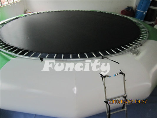 0.9mm PVC Tarpaulin Inflatable Water Park Water Trampoline Iceberg / Enclosure
