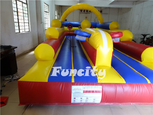 Outdoor Colorful 0.55mm PVC Tarpaulin (Plato) Commercial Inflatable Slide for Fun Games