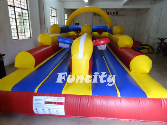 Outdoor Colorful 0.55mm PVC Tarpaulin (Plato) Commercial Inflatable Slide for Fun Games