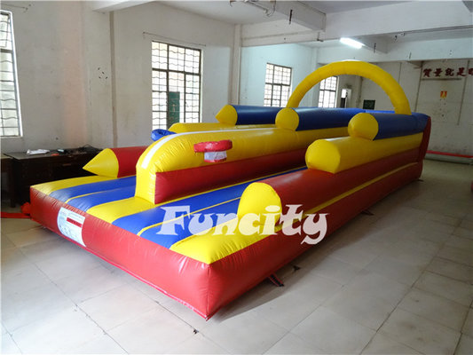 Outdoor Colorful 0.55mm PVC Tarpaulin (Plato) Commercial Inflatable Slide for Fun Games