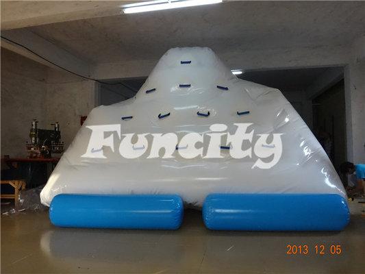0.9MM Thickness PVC Tarpaulin Airtight Inflatable Iceberg for adults and kids Used in Water Park