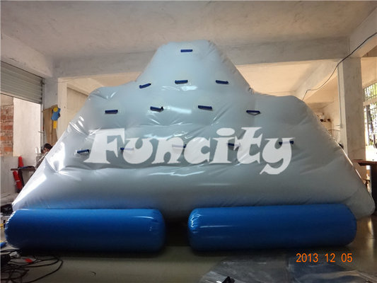 0.9MM Thickness PVC Tarpaulin Airtight Inflatable Iceberg for adults and kids Used in Water Park