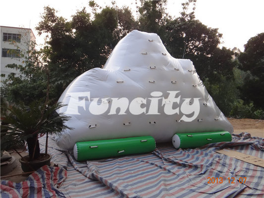 0.9MM Thickness PVC Tarpaulin Airtight Inflatable Iceberg for adults and kids Used in Water Park