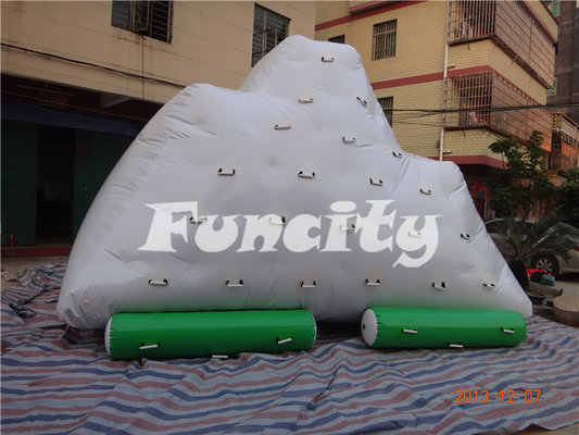 0.9MM Thickness PVC Tarpaulin Airtight Inflatable Iceberg for adults and kids Used in Water Park
