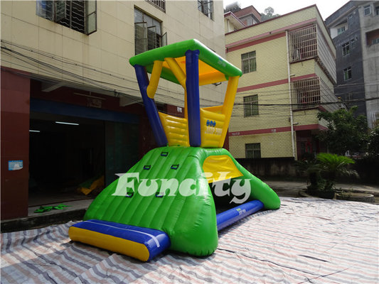 6mLx5mWx4.2mH Inflatable Water Toys 0.9mm PVC Tarpaulin Water Lifeguard Tower