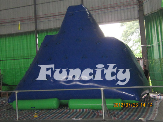 Adults Inflatable Water Toys 0.9mm Thickness PVC Tarpaulin Inflatable Iceberg