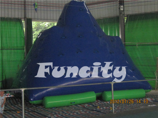 Adults Inflatable Water Toys 0.9mm Thickness PVC Tarpaulin Inflatable Iceberg