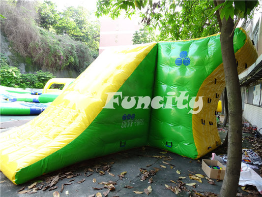 65 People available Inflatable Water Park , Seashore Water Park Size 27x32m
