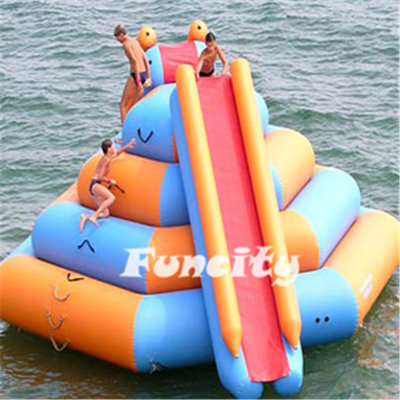 0.9MM Thickness PVC Tarpaulin Inflatable Water Slide, Inflatable Toys for Water Park Games