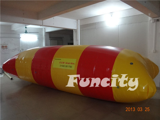 yellow and red inflatable water blob games for Adventure Water Park