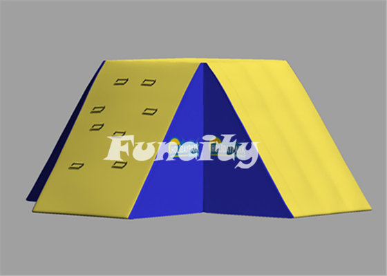0.9mm PVC tarapaulin Commercial Inflatable Pool Toys Bouncy Water Slides For Amusement Park