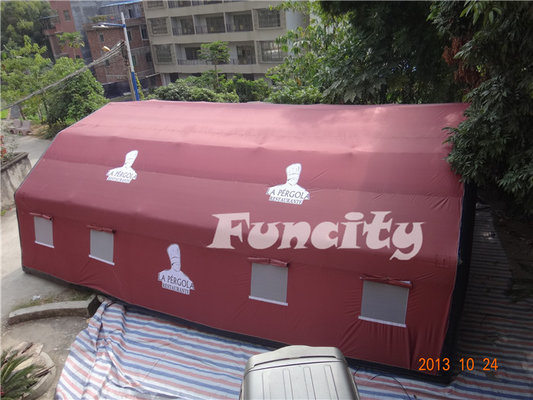 Customized Inflatable AIR Tent with Durable PVC Tarpaulin Temporary Inflatable Structures