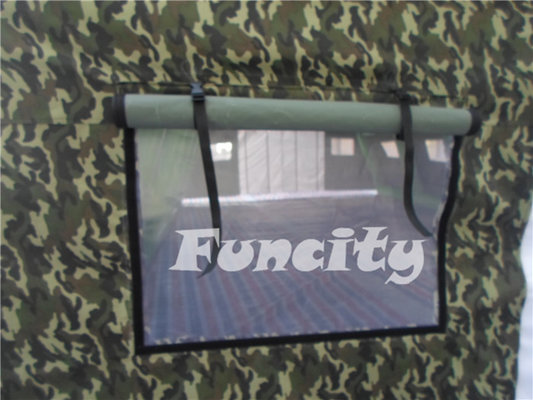 OEM 0.9MM PVC Tarpaulin Inflatable Military Tent ,Inflatable Airbeam Tent