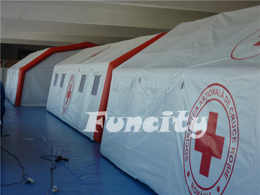 High-temperature Welding Inflatable Air Tent Weatherproof with Anchor Rings