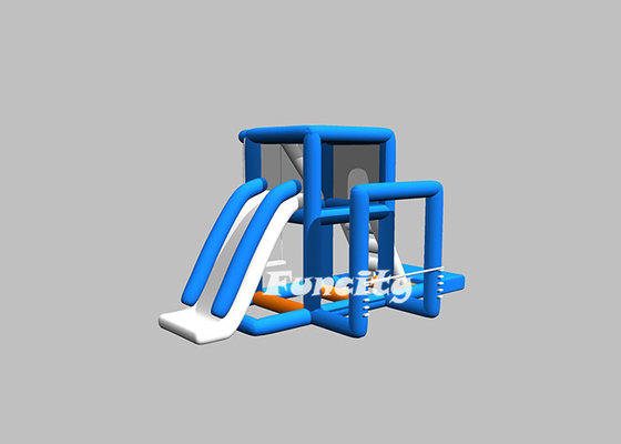 Huge 0.9mm PVC Tarpaulin Inflatable Water Park Water Slides for Pool