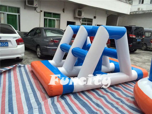 Huge 0.9mm PVC Tarpaulin Inflatable Water Park Water Slides for Pool