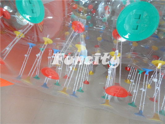 2.8m Length Inflatable Rolling Ball , Roll Inside Inflatable Ball For Water Park