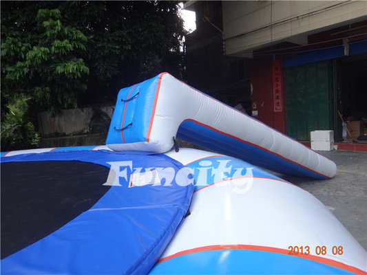 0.9MM Thickness PVC Tarpaulin Different Color Inflatable Water Trampoline