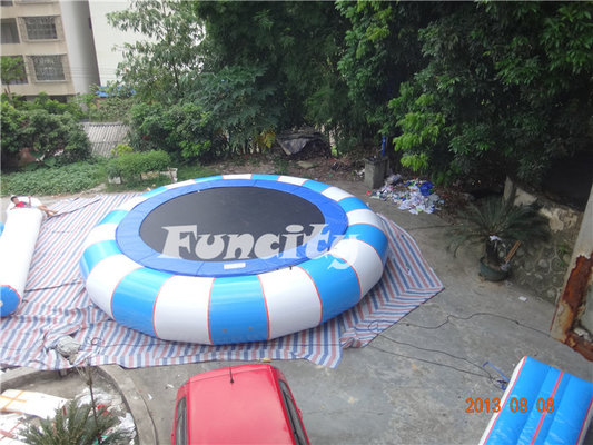 0.9MM Thickness PVC Tarpaulin Different Color Inflatable Water Trampoline