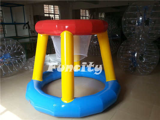 Funny Airtight Floating Inflatable Water Basketball Game for Amusement Park